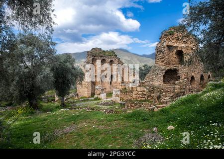 Nysa Ancient City history BC. It is based on the 3rd century. It was ...