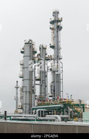 March 16, 2023, Tomakomai, Hokkaido, Japan: A general view of the CO2 ...