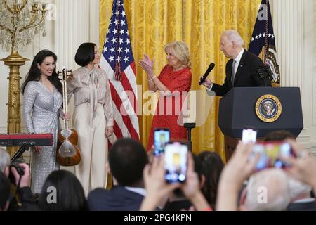 Rana Mansour, an Iranian-American singer-songwriter, performs during a ...