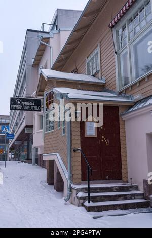 Restaurant Piparkakkutalo (The Gingerbread House) in winter ...