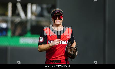 Dallas Goodnight of the University of Georgia during the Black and Gold ...