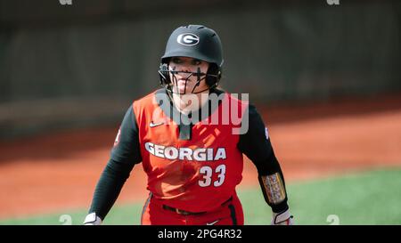 Sara Mosley of the University of Georgia during the Black and Gold ...