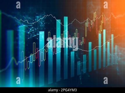 Bar chart low index Stock Photo - Alamy