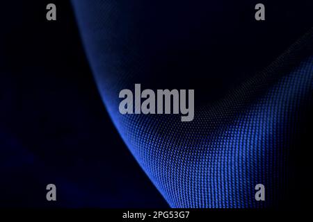 dark blue silk fabric background with gradient close up Stock Photo - Alamy