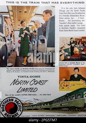 The Northern Pacific Railway's North Coast Limited was a well-known ...