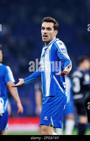 Brian Olivan of RCD Espanyol during the La Liga match between RCD ...