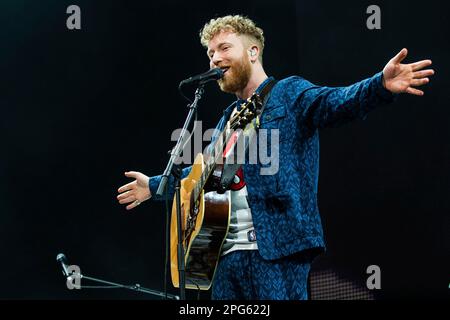 JP Saxe performs on March 20, 2023, at Scotiabank Arena in Toronto ...