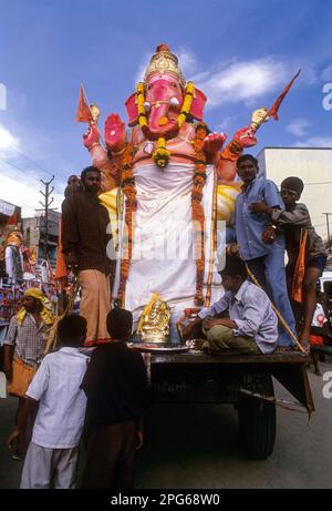 Ganesh ganpati festival at Coimbatore, Tamil Nadu, South India, India ...