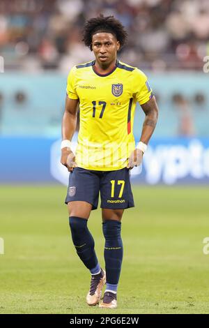 Angelo Preciado of Ecuador in action during the FIFA World Cup 2026 ...