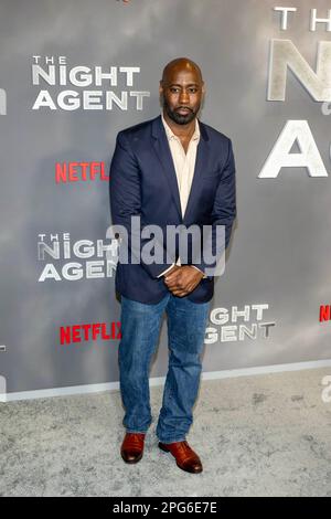 D.B. Woodside attends the Los Angeles Premiere of "The Astronaut Farmer ...