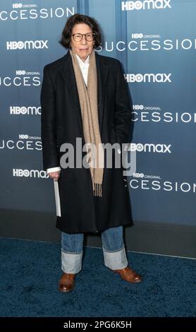Fran Lebowitz attends the premiere of HBO's "The Regime" at the ...