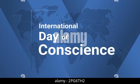International day of Conscience. Holiday concept. Template for ...