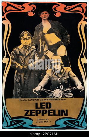 Led Zeppelin, British rock band, 1968 - 1980, Jimmy Page, Robert Plant ...