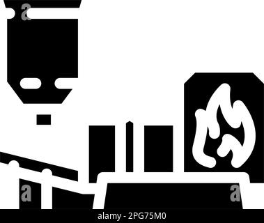 dried concentrate copper glyph icon vector illustration Stock Vector ...