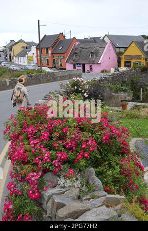 charming cottages in picturesque Doolin, County Clare Ireland Stock ...