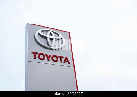 Signs and symbols, Toyota Stock Photo - Alamy