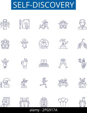 Insight line icons collection. Revelation, Perception, Understanding ...