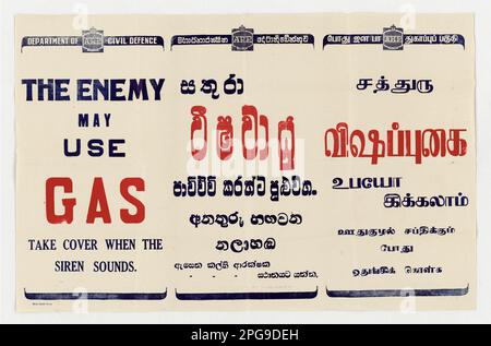 Air Raid Warning - Take Cover, WW1 Stock Photo - Alamy