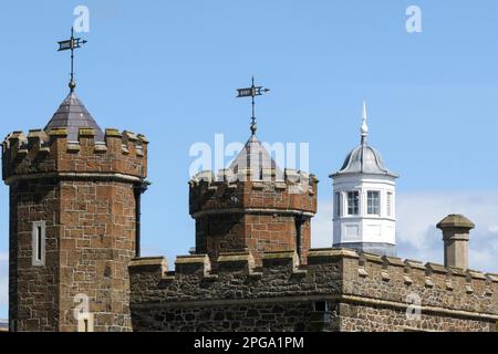 The Old Courthouse, Antrim, Northern Ireland Stock Photo - Alamy