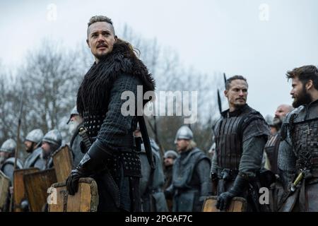 THE LAST KINGDOM: SEVEN KINGS MUST DIE, from left: Alexander Dreymon ...