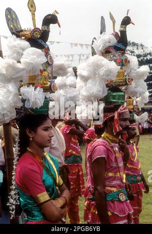 Karagam dance performance in Atham festival in Thrippunithura near ...