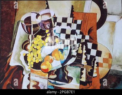 Oil Painting by Volker von Mallinckrodt in Cubist Style, Cubism ...