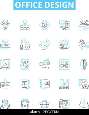 workplace organisation color icon vector illustration sign Stock Vector ...