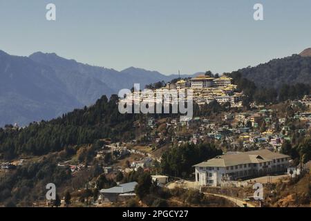Tawang, Arunachal Pradesh, India - 8th December 2019: giant buddha ...