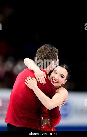 Lia PEREIRA & Trennt MICHAUD (CAN), during Pairs Short Program, at the ...