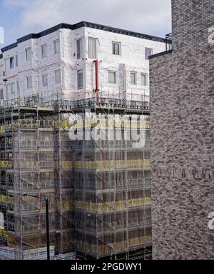Major urban building and construction, apartment blocks Stock Photo - Alamy