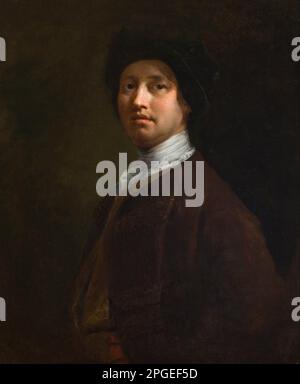 Self-Portrait between circa 1745 and circa 1749 by Joshua Reynolds ...