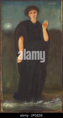Edward Burne-Jones’ 1872 painting 'Danaë Watching the Building of the ...