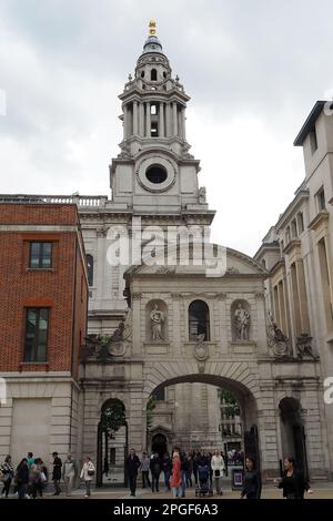 Temple Bar Gate, London, England, United Kingdom, Europe Stock Photo ...