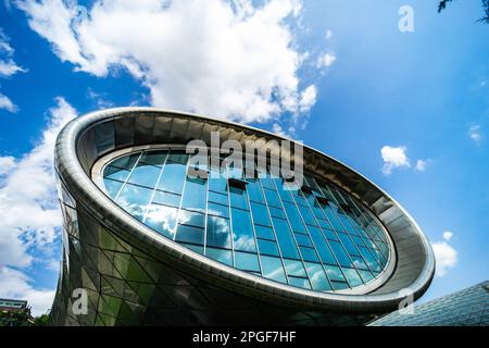 Famous Tubes of Rike Park in Old Tbilisi Stock Photo - Alamy