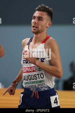 Bastien AUGUSTO of France 3000m Men Round Heat during the European ...