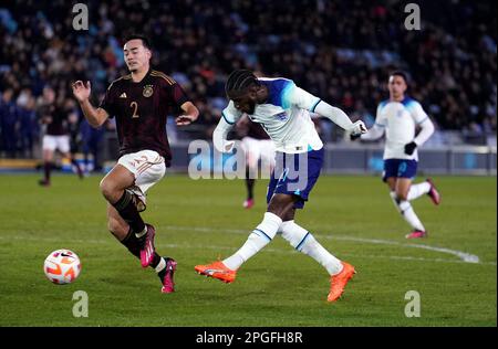 England's Sam Iling-Junior during the international friendly match at ...