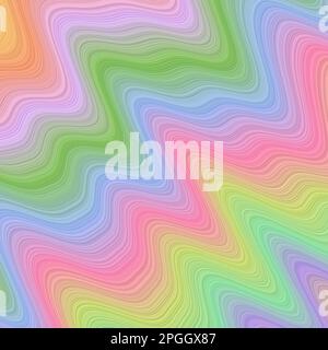 Wavy layers background. Modern banner in lime colors. Can be used as ...