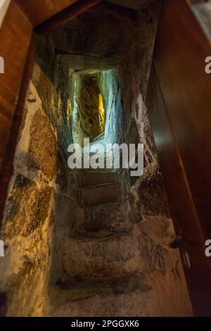 Round Church, Osker, Bornholm, Denmark Stock Photo - Alamy