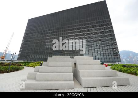 The Rooftop garden at the M+ Museum in Hong Kong Stock Photo - Alamy