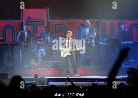 David Paton of Pilot performing at the Countdown Spectacular in the ...
