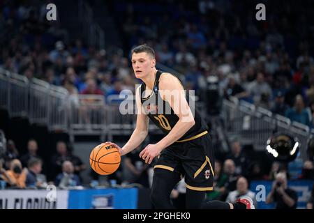 Charleston forward Ante Brzovic (10) during the first half of a first ...
