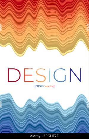 Colorful business card design template Stock Vector Image & Art - Alamy