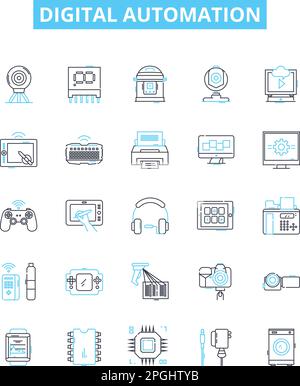 Adaptive learning platforms concept icon Stock Vector Image & Art - Alamy