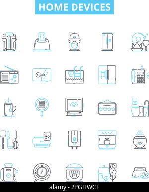 Dehumidifier line icon, vector. Dehumidifier outline sign, concept ...