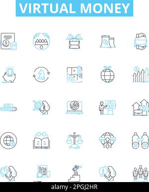 cardano cryptocurrency line icon vector illustration Stock Vector Image ...