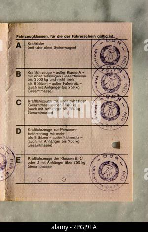 The GDR (German Democratic Republic) stamps are a collection of ...