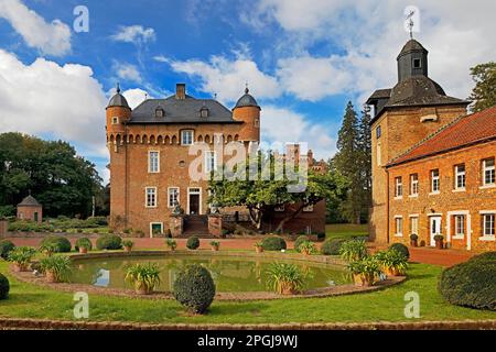 castle Loersfeld in Kerpen, Germany, North Rhine-Westphalia, Kerpen ...