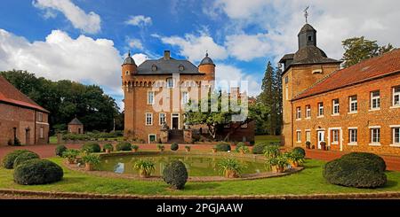 castle Loersfeld in Kerpen, Germany, North Rhine-Westphalia, Kerpen ...
