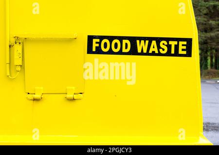 Food Waste section on Bigbin refuse disposal container. Pay-as-you-go ...