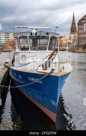 Demmin, Germany. 23rd Mar, 2023. Dark clouds pass over the "Garden of ...
